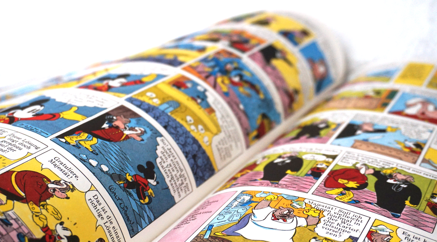 Einen Comic zeichnen - variationsphase