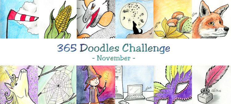 Doodles im November - variationsphase
