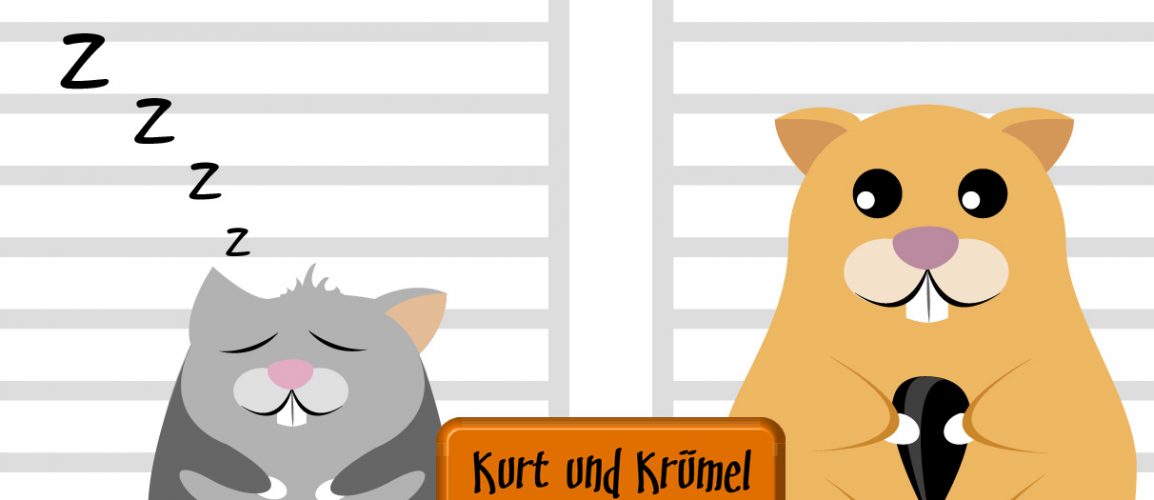 Hamster Cartoon: Kurt & Krümel - variationsphase